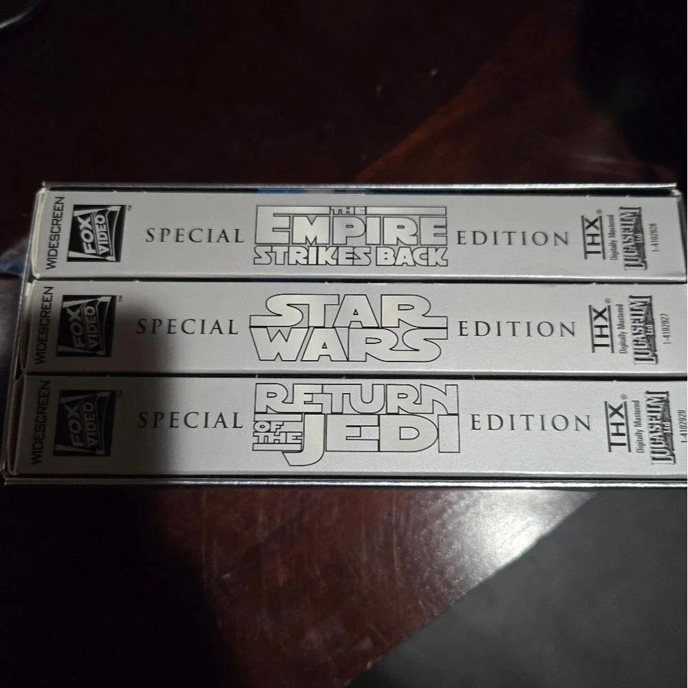 Media | Star Wars Trilogy Special Edition Vhs Box Set | Poshmark